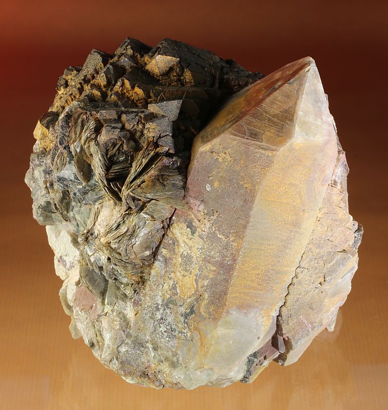 Zinnwaldit, Rauchquarz, Fluorit