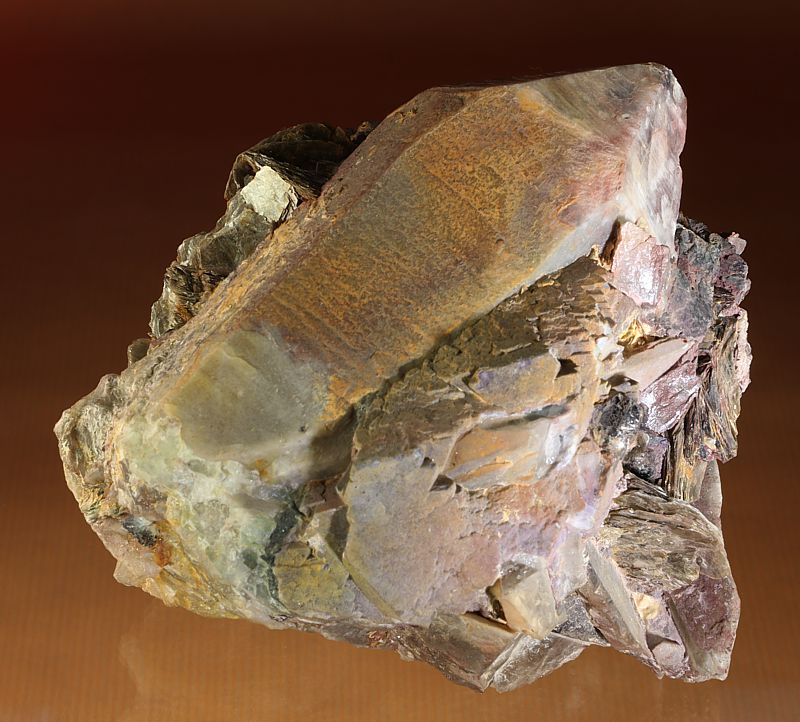 Zinnwaldit, Rauchquarz, Fluorit