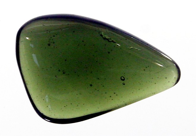 Moldavite tumbled